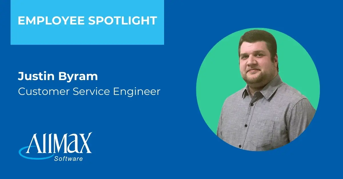 Justin Byram, Customer Service Engineer | AllMax Software